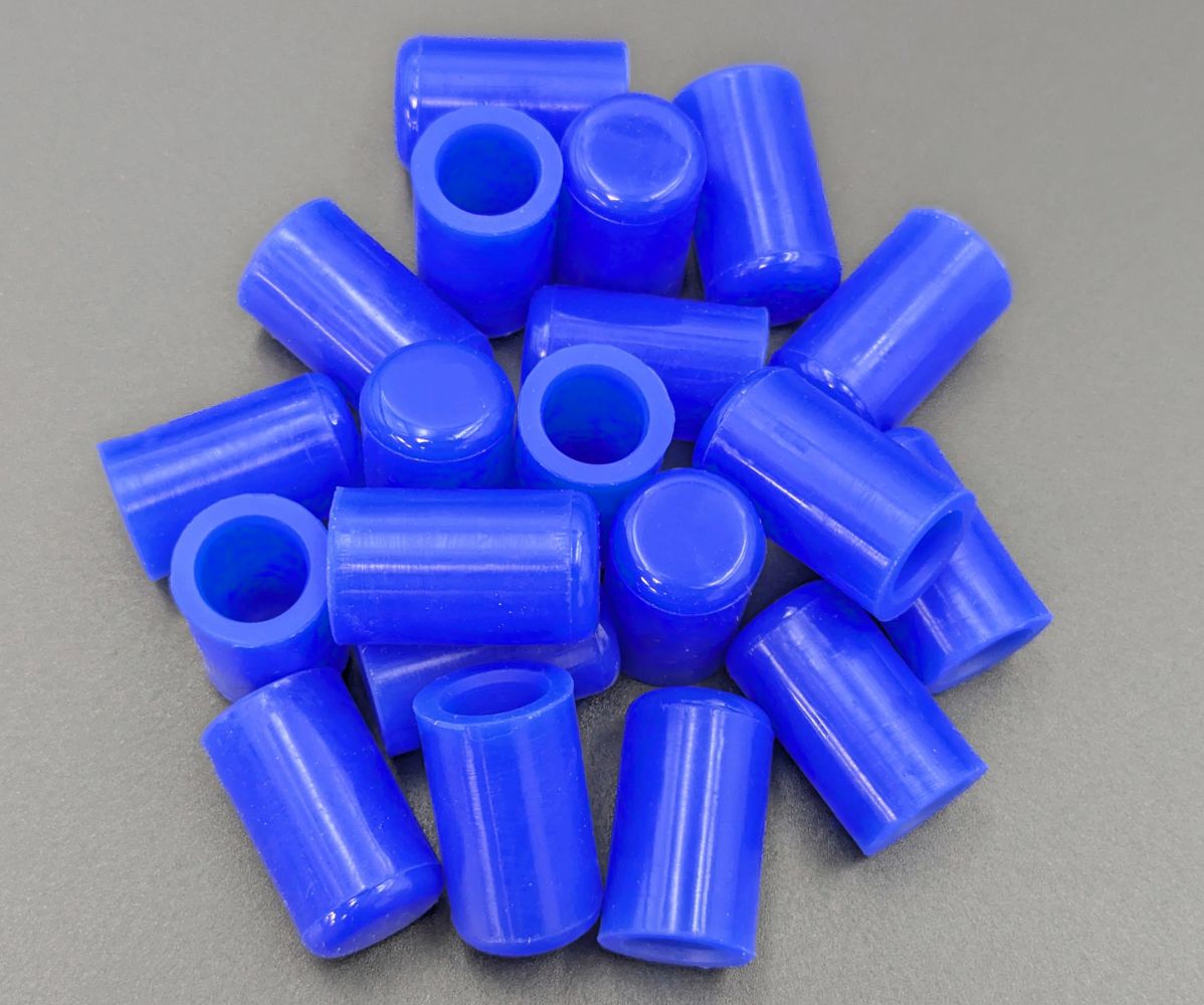 12mm Silicone Blanking Cap 20 PACK | Silicone Blanking Caps