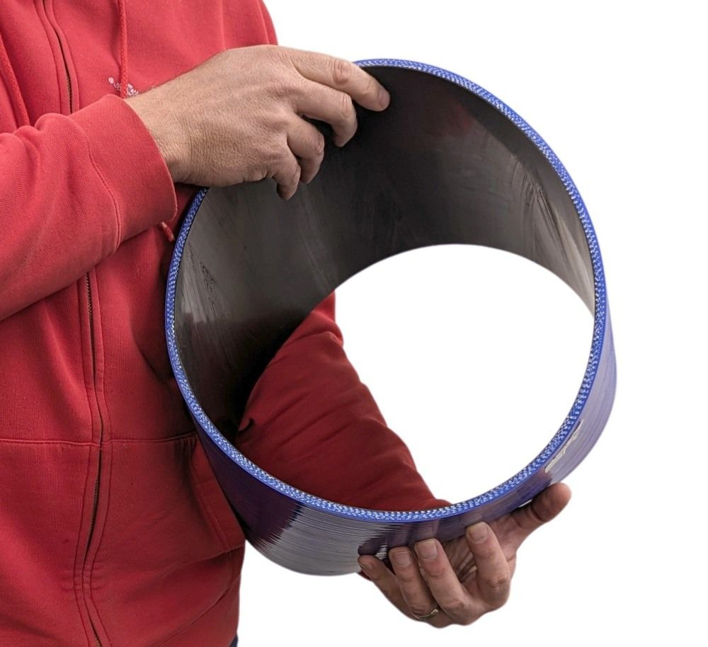 305mm (12") 150mm Long Straight Coupler Silicone Hose Connector