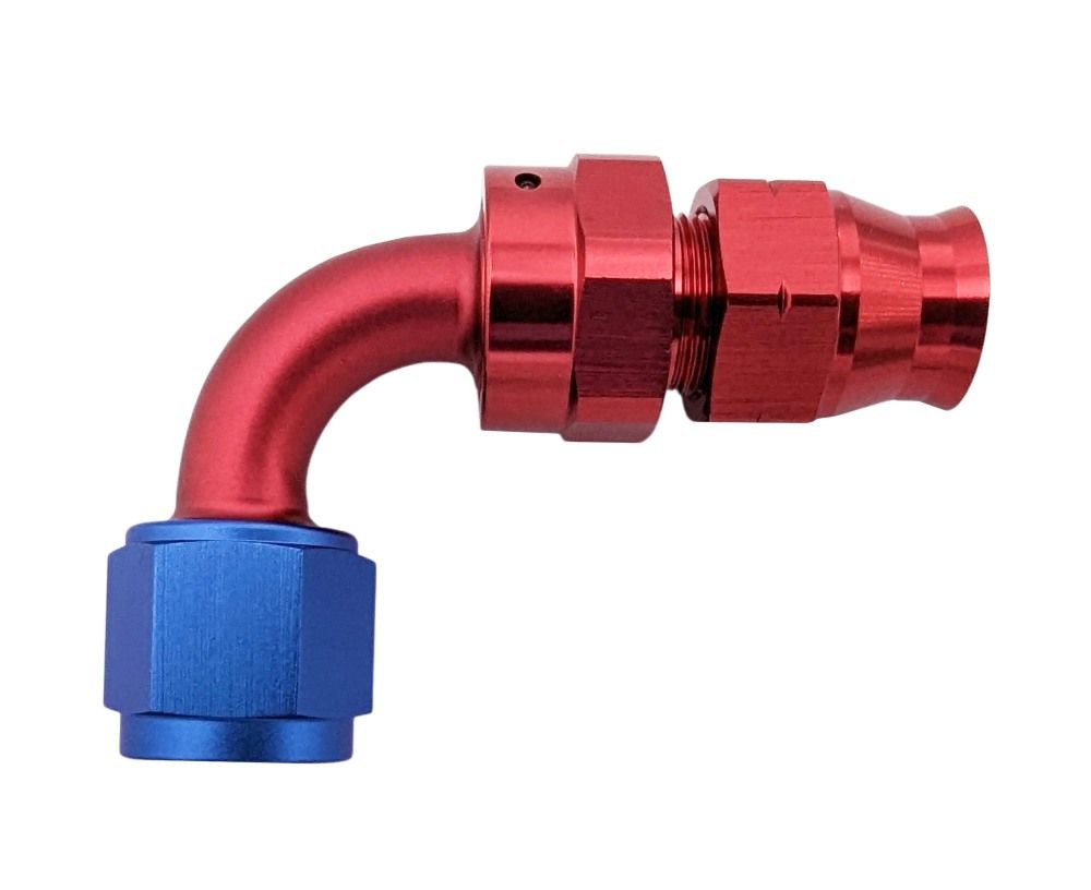 AN-8 90 Degree Hardline Fitting